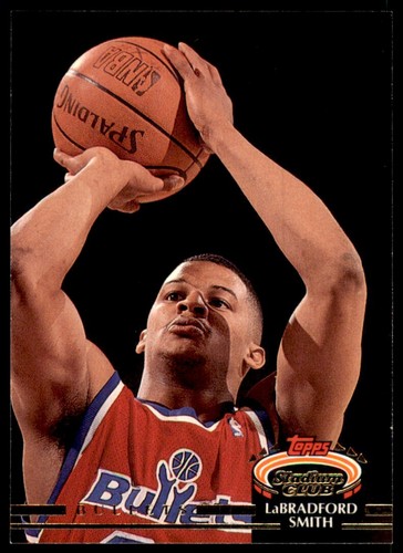 1992-93 Stadium Club LaBradford Smith Washington Bullets #372 | eBay