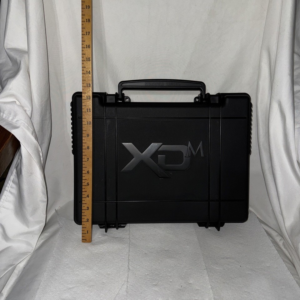 Springfield Armory XDM Pistol Case Black High Grade Plastic With Foam ...