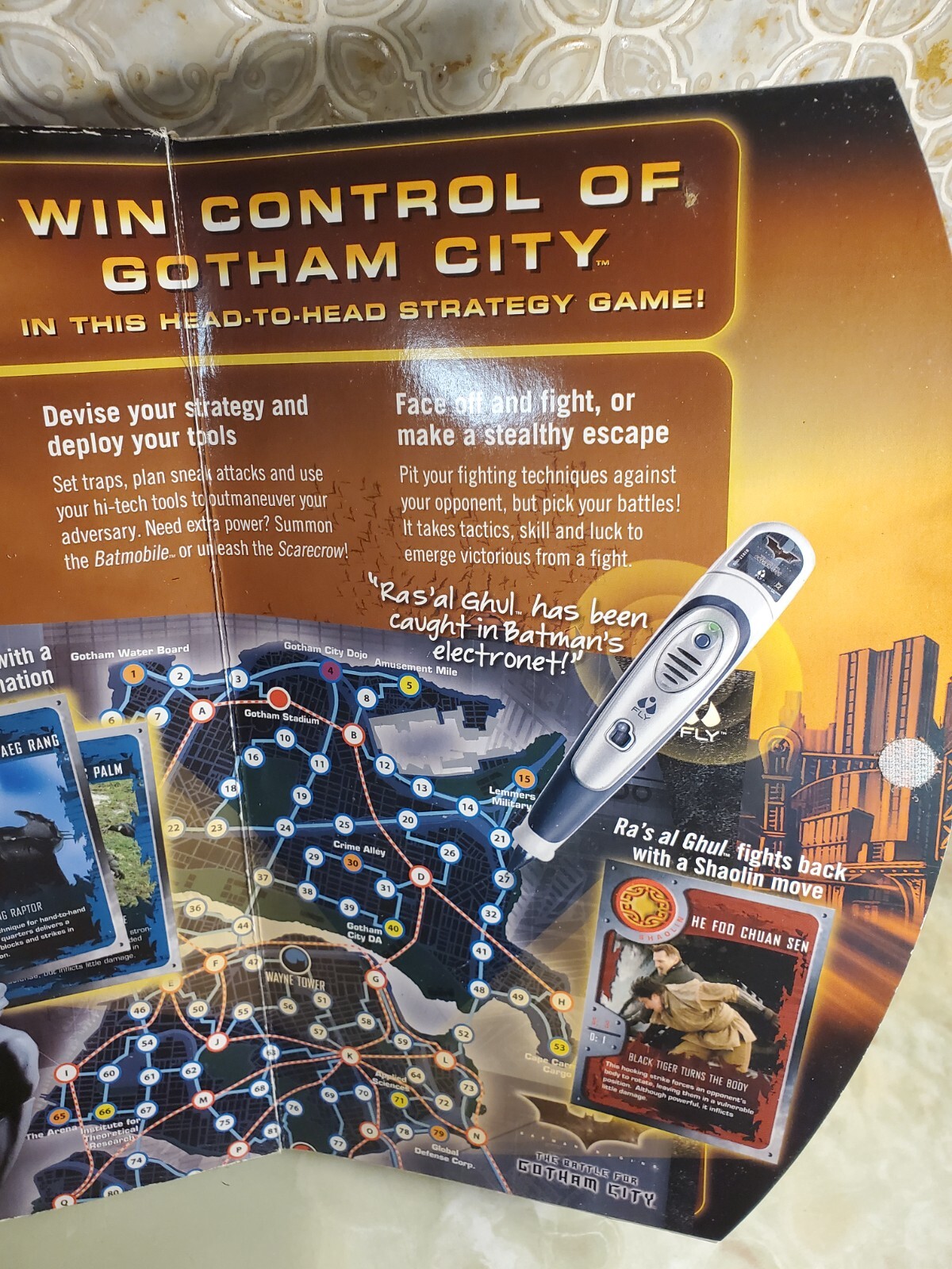 FLY Game Batman Begins - Battle For Gotham City Flyware Interactive ...