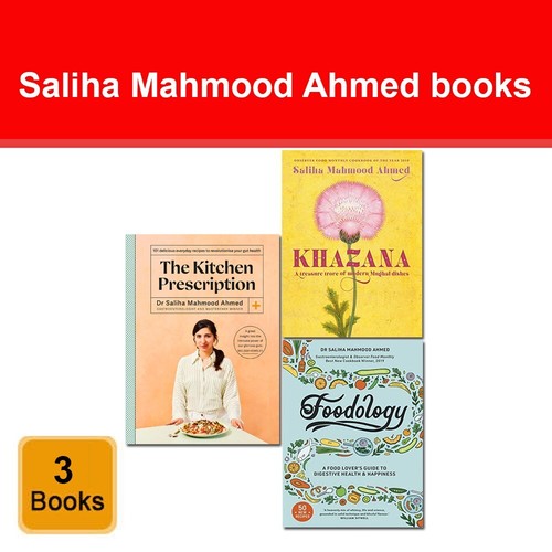 Saliha Mahmood Ahmed 3 Books Collection Kitchen Prescription, Khazana ...