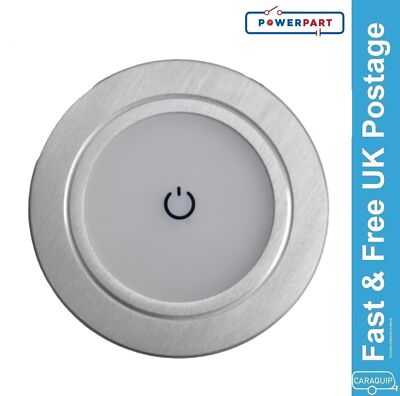 DELTA 12V LED Recessed Touch Light Caravan Motorhome Campervan VW T5 T6 ...