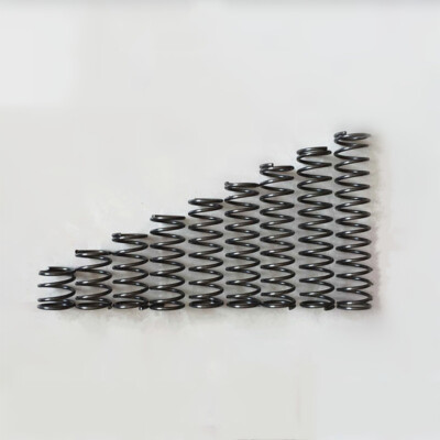 3.0mm Wire Dia. 16mm - 40mm Outside Dia. Compression Spring Black ...