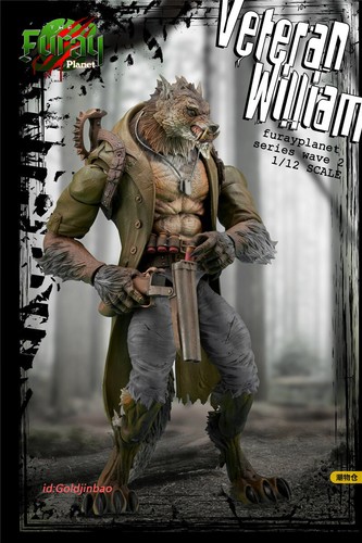 MU-FP002 Veteran William 1/12 Scale Action Figure In Box In Stock Furay ...