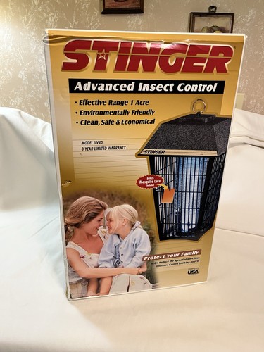 NEW Stinger UV40 Bug Zapper Electronic Insect Control 1 Acre made in ...