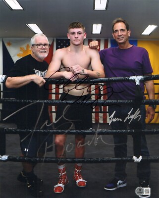 KING CALLUM WALSH SIGNED AUTO'D 11X14 PHOTO BAS COA WBC CHAMP WILD CARD ...