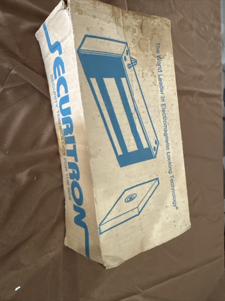 Securitron Electromagnetic Door Lock 24VDC Magnalock 1200Lbs Model 62G ...