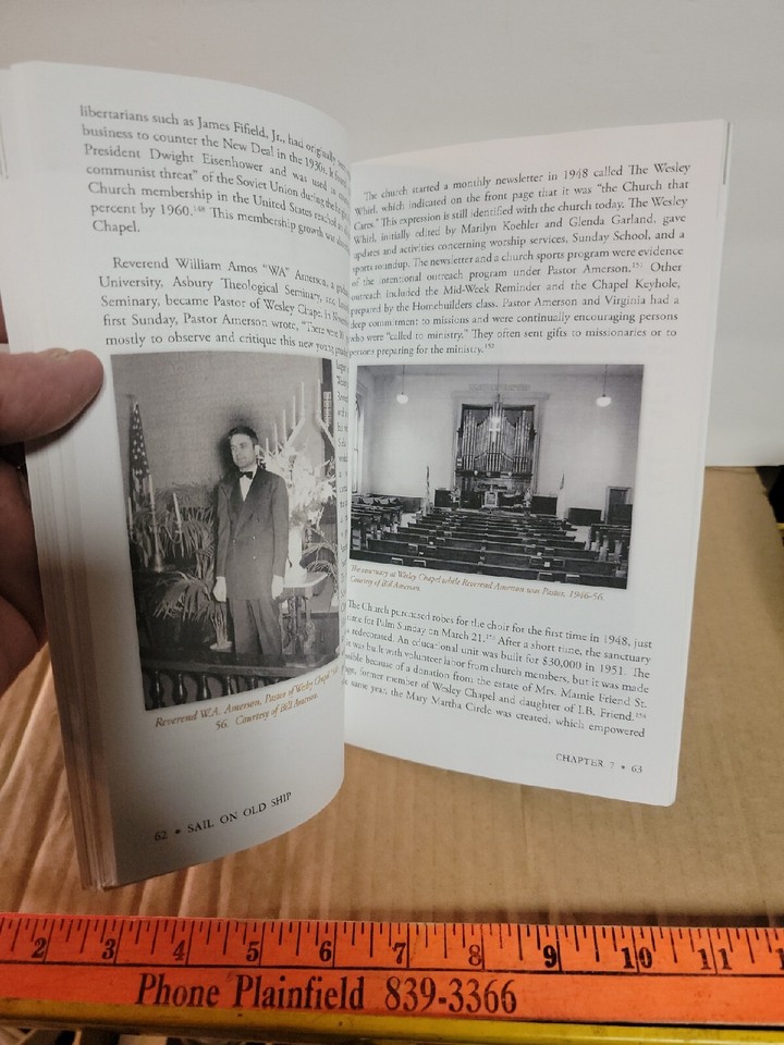 FLOYD COUNTY, INDIANA / SAIL ON OLD SHIP A HISTORY OF WESLEY CHAPEL ...