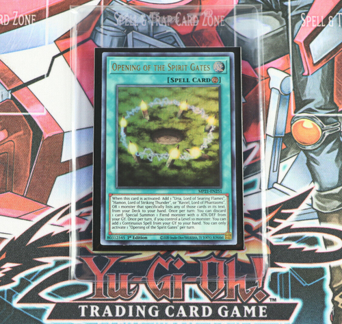 YuGiOh Spell Opening of the Spirit Gates MP21-EN251 1st Ultra Rare PACK ...