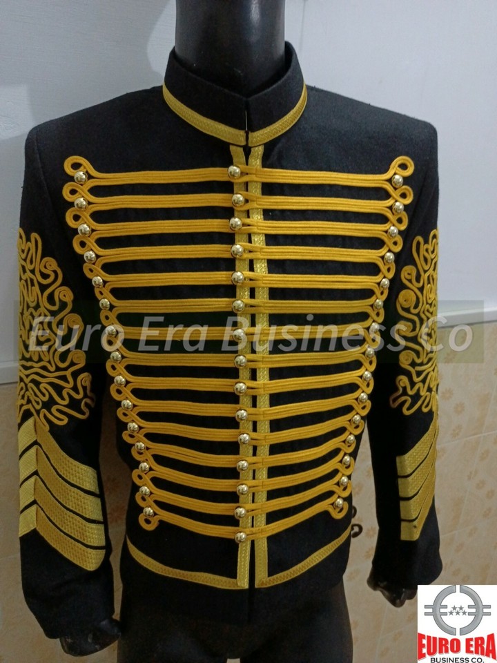 New Napoleonic Hussars Uniform Military Style Tunic Pelisse Jimi ...