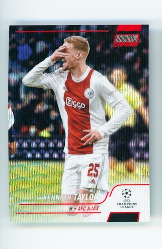 2021-22 Kenneth Taylor Topps Stadium Club Chrome Red Wave Refractor ...