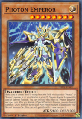 x3 Photon Emperor - PHHY-EN001 - Common - 1st Edition Yu-Gi-Oh! M/NM | eBay