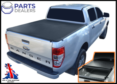 TONNEAU COVER FOR FORD RANGER 2006-2012 REAR ROLL FOLD SOFT NO DRILLING ...