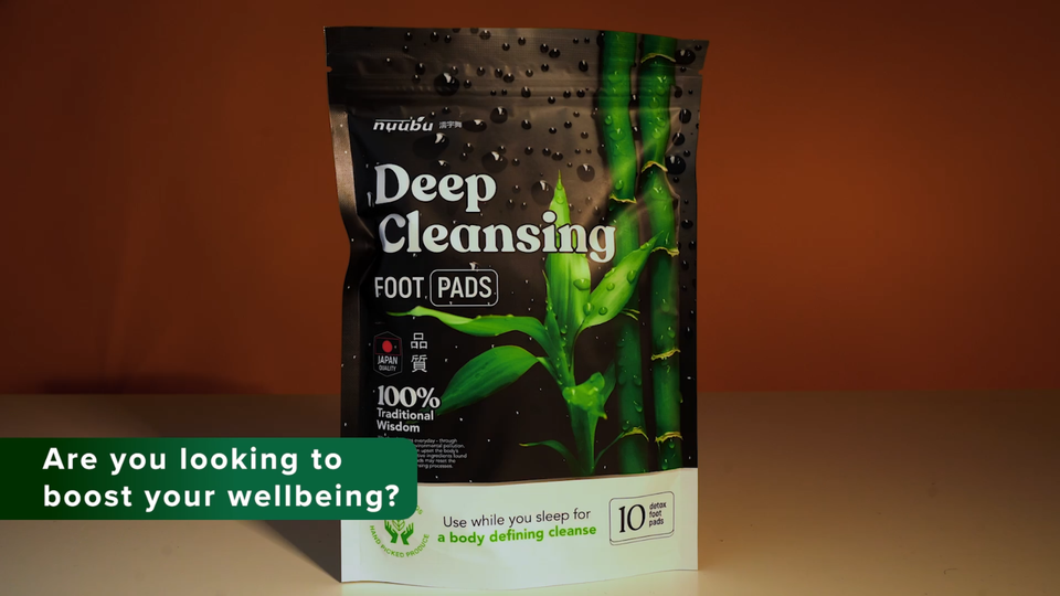 NUUBU® | Premium Detox Foot Pads to Remove Toxins, Deep Cleansing | 30 ...