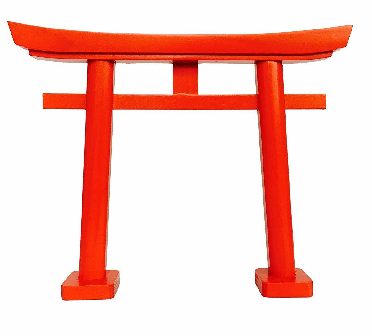 Shinto Shrine KAMIDANA SMALL RED TORII Gate Straight Legs from Japan by ...