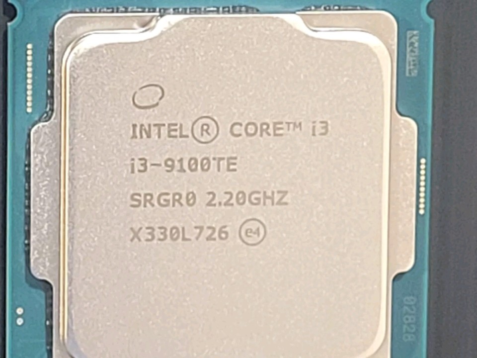 Intel 9th GEN i3-9100TE SRGR0 Quad Core Processor 2.2 GHz Socket ...