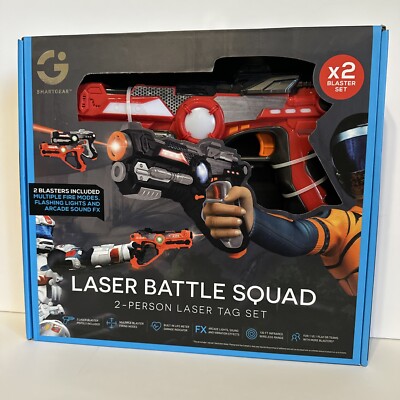 Smart Gear Laser Battle Squad 2 Person Laser Tag Set Brand New | eBay