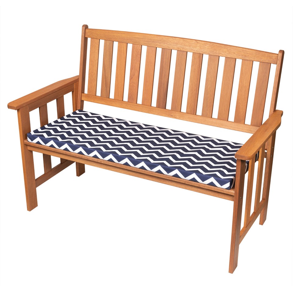 WATERPROOF Garden Bench Patio Pad SEAT PADS Chair Cushion Swing 2 ...
