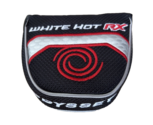 ODYSSEY WHITE HOT RX 2-BALL MALLET PUTTER HEADCOVER COVER - RED / BLACK ...