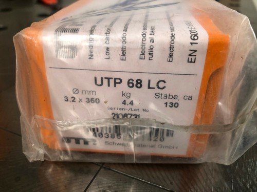 Edelstahlelektrode (VA-Elektrode) Böhler Thyssen UTP 68 LC 3,2 x 350 mm ...