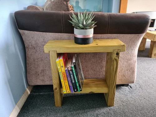 Oak Side Table | eBay UK