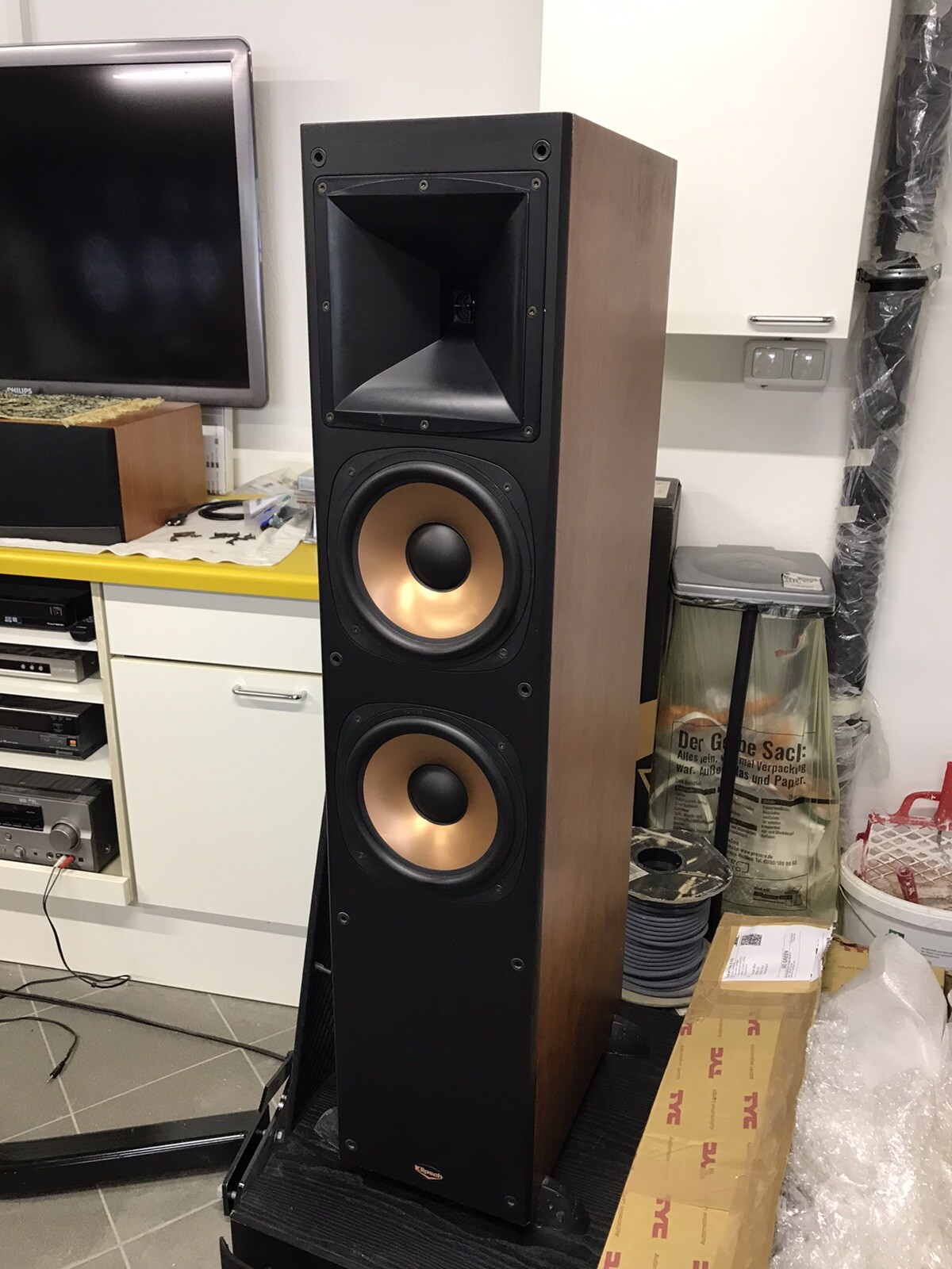 KLIPSCH RF-5 Standlautsprecher Kirsche cherry | eBay