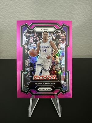 2023-24 PANINI PRIZM MONOPOLY PINK KEEGAN MURRAY # /149 - Kings | eBay
