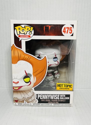 Funko Pop! Pennywise With Balloon 475 IT Movie - Hot Topic - Horror | eBay