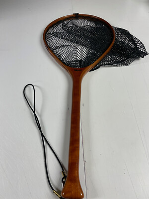 Vintage Wooden Fly Fishing Net Trout Fishing - Drake Brand - Rarley ...