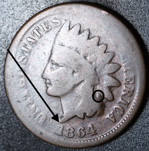 1864L INDIAN HEAD CENT | eBay