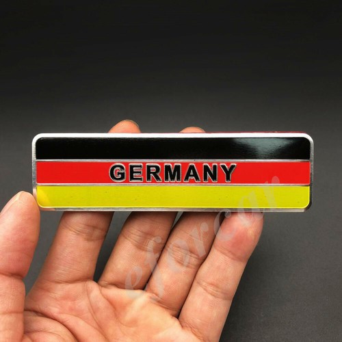 Metal Germany German Flag Car Emblem Badge Motorcycle Fuel Tank Decal ...