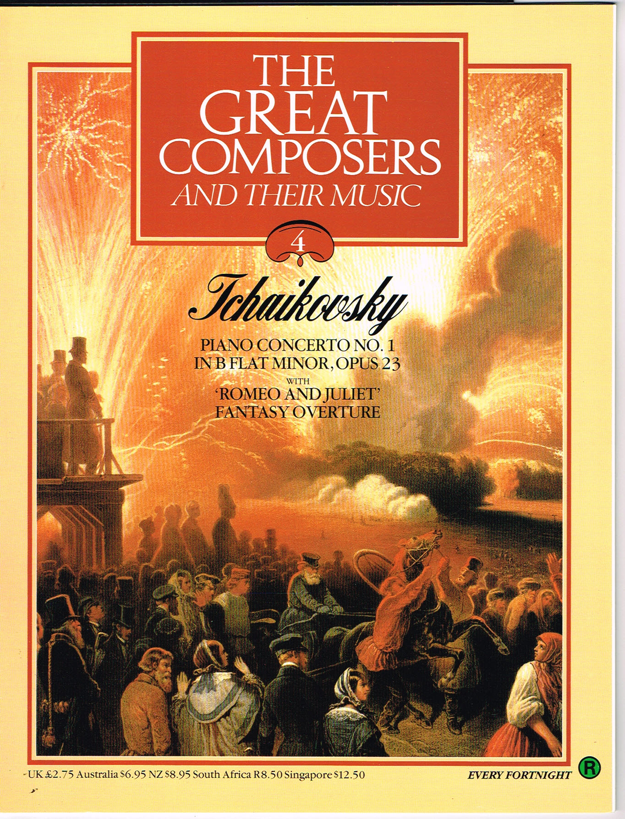 Marshall Cavendish Great Composers and their Music Magazine LP CD Back ...