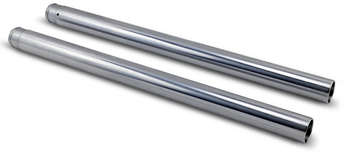 DS Hard Chrome 41 mm 22.875in Fork Tube Pair for Softail Deluxe 05-16 ...