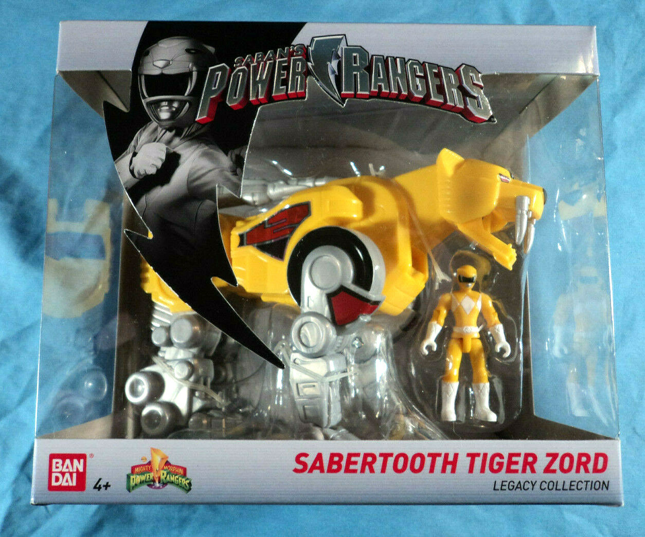Saban's Mighty Morphin Power Rangers Legacy Collection Sabertooth Tiger ...