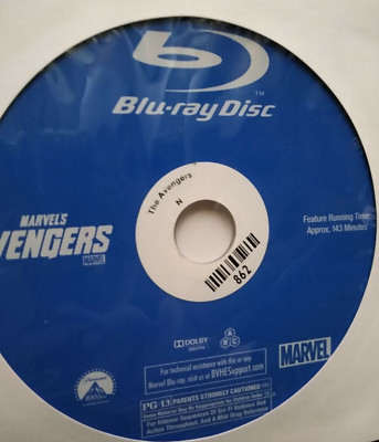 The Avengers (Marvel) (Blu-ray disc only, 2012) 786936854879| eBay