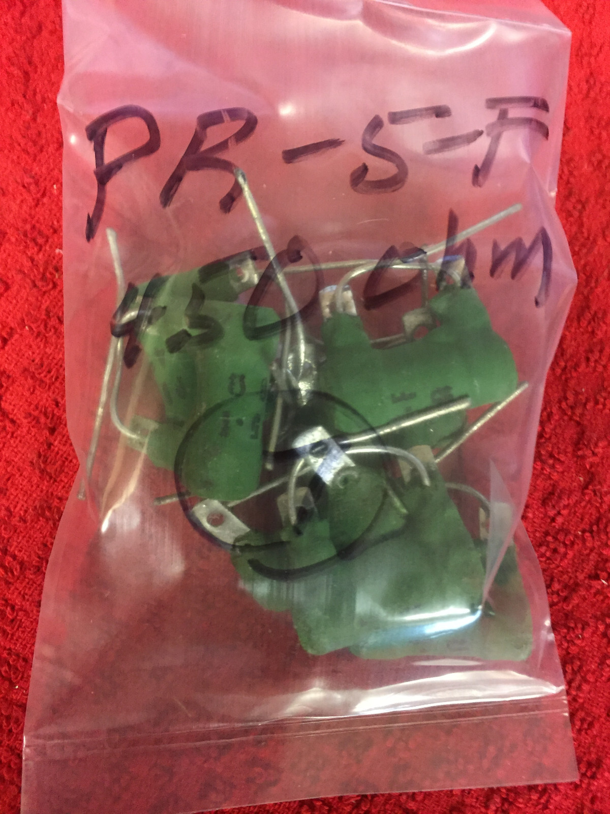 PR5F CLAROSTAT 450 OHM 5 WATT RESISTORS 7 PCS | eBay