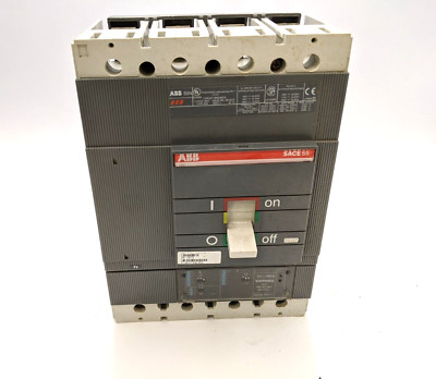 ABB S5N Sace S5 Circuit Breaker 400A 4P 600V PR211 400 Amp 600 Volt 4 ...