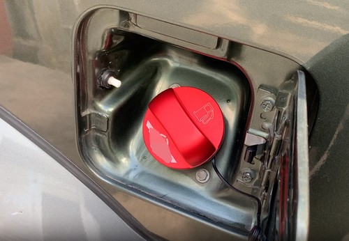 Alloy Red Inner Fuel Filler Cover Door Gas Tank Cap Trim For Suzuki ...