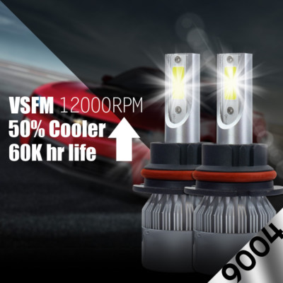 XENTEC LED HID Headlight kit 9004 HB1 6000K for Nissan 300ZX 1987-1989 ...