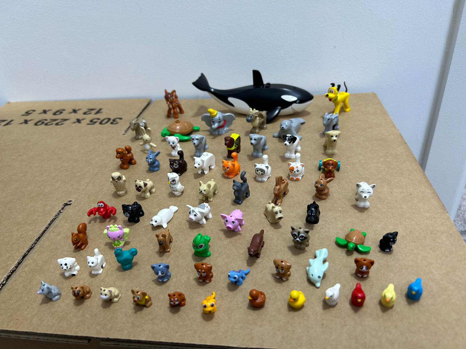 LEGO Dog Pug (Dash) Standing Black Animal Friends City minifigure NEW ...