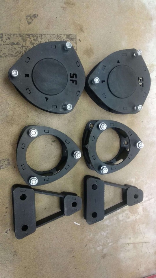 Tema4x4 50mm front and rear Lift Kit for Subaru FORESTER SF 1997-2002 ...