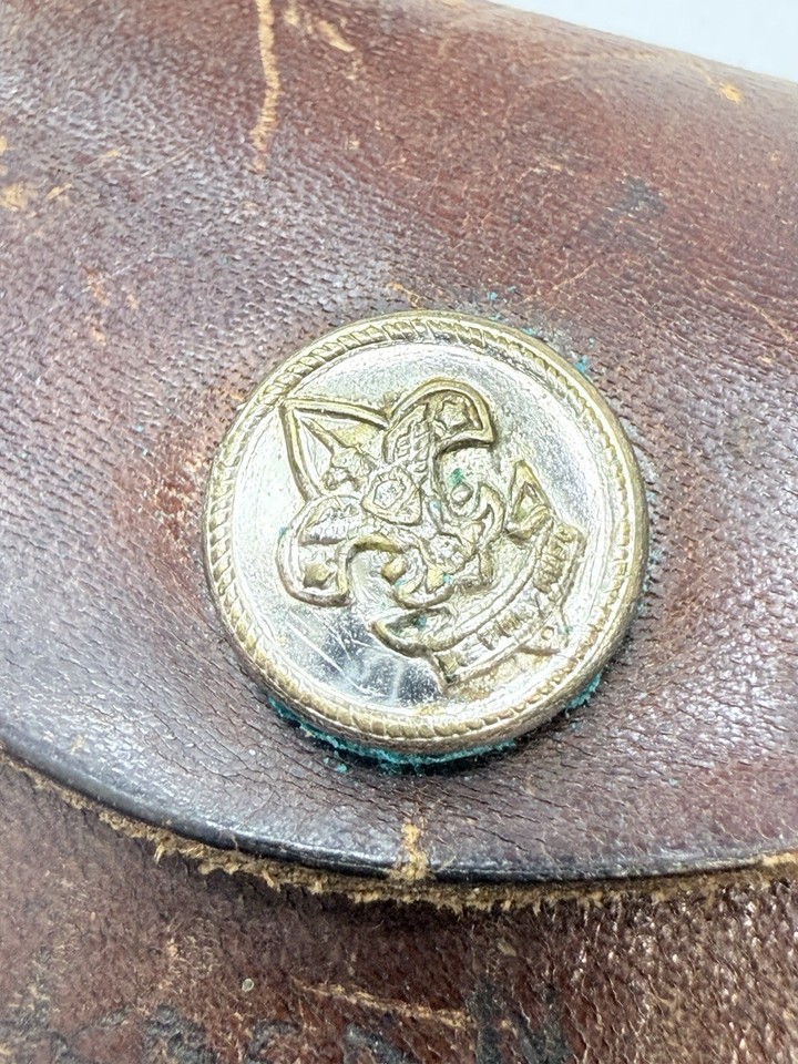 Vintage Boy Scouts of America Axe Hatchet w/ Original Leather Sheath ...