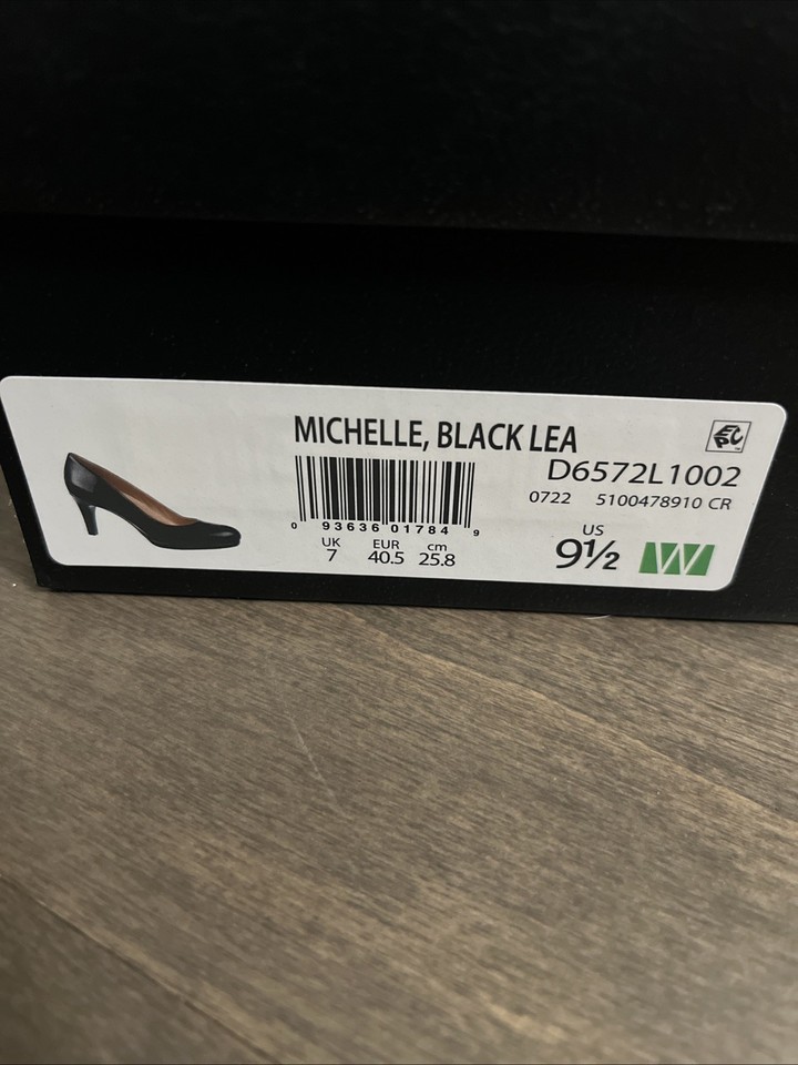 Naturalizer Women 9.5 W Michelle Classic High Heel Pump BLACK | eBay