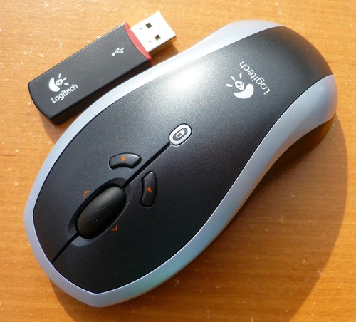 Logitech LX710 LX 710 Cordless Wireless 5 Button Laser Mouse w ...