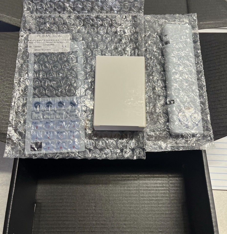 Baxter Sigma Spectrum Infusion Pump Repair/Refurb Kit - Keypad - Door - Battery | eBay