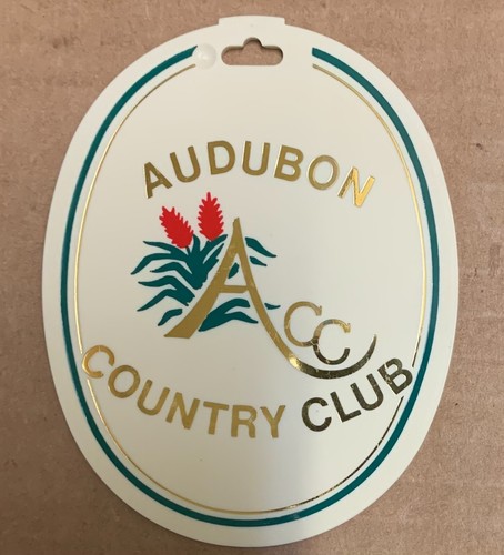 Audubon Country Club Golf Bag Tag ACC Naples Fl Florida PGA Ben Steele ...