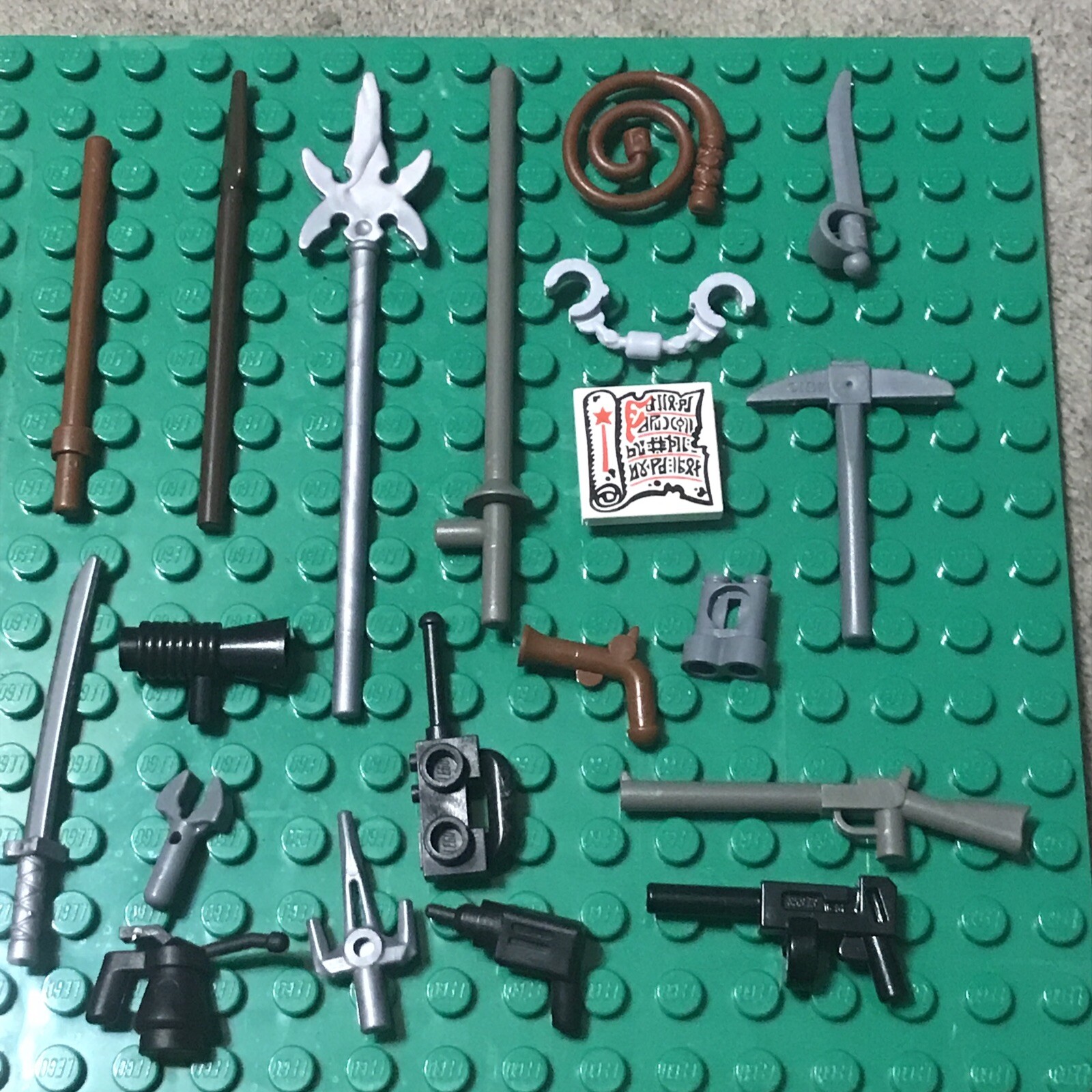 Lego Weapons And Tools Lot Of 20 | eBay
