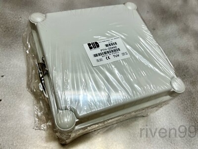 BUD 7x7x5" Hinged Latching Enclosure + Backplate, Grey Box, Outdoor ...