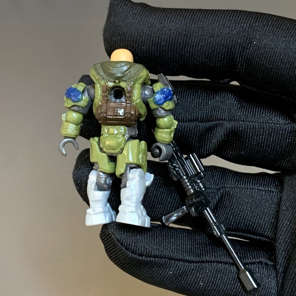 Halo Mega Construx Halo Heroes Spartan JUN-A266 Series 6 Set FMM69 RARE ...