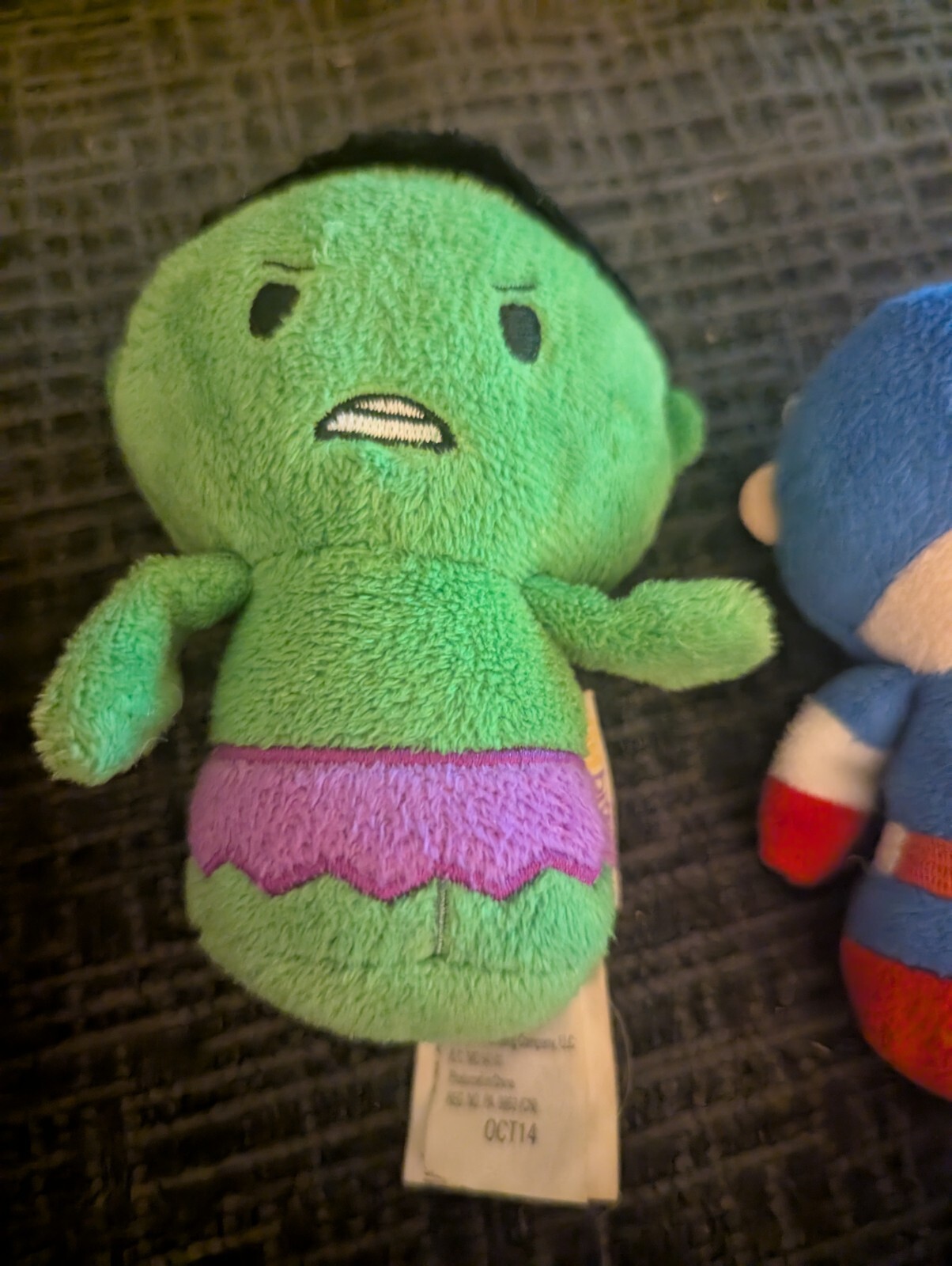 Hallmark Itty Bitty Marvel Spider Super Man Wonder Woman Captain Flash ...