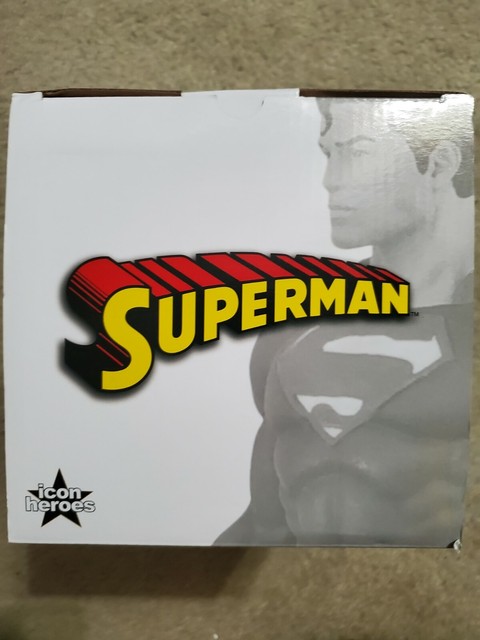 Superman DC Icon Heroes Rebirth Statue Gamestop #0639 of 2000 for sale ...